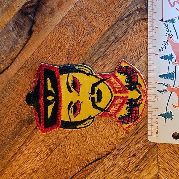 Vintage | Accessories | Vintage Oriental Guy Patch | Poshmark